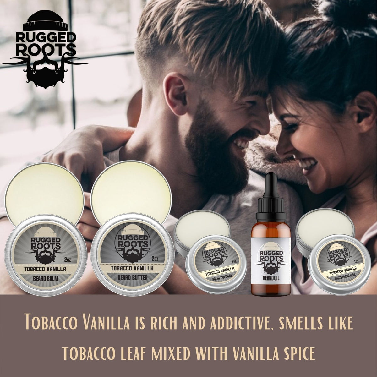 Tobacco Vanilla - Solid Cologne – Rugged Roots